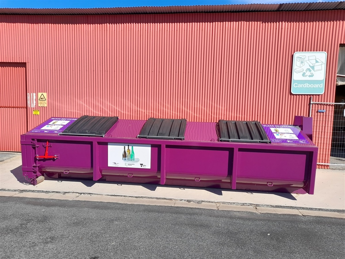 Recycle your household glass at Council's transfer stations ...