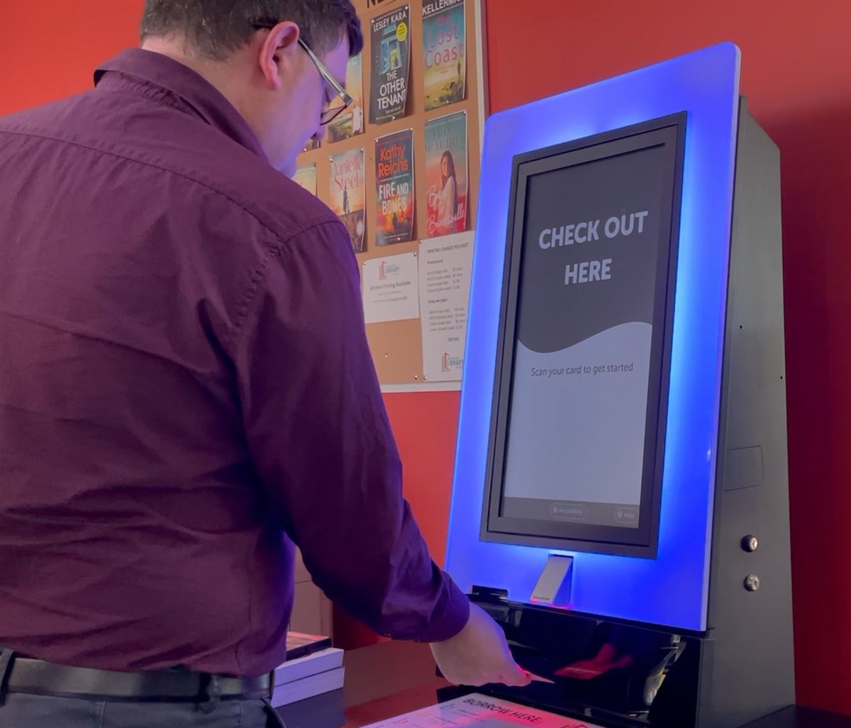 Self-loan technology installed at Kerang's Sir John Gorton Library ...